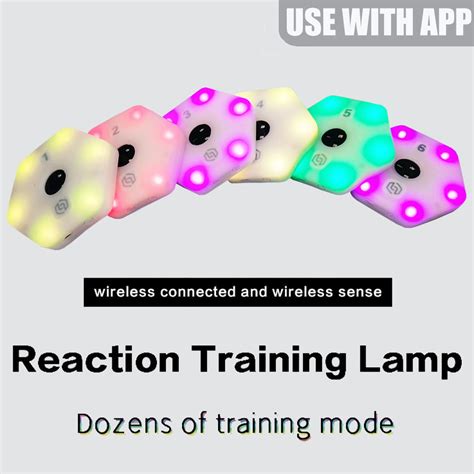 Jual 【queling】reaction Training Light Lamp Speed Agility Response