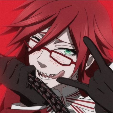 Grell Sutcliff˚₊ ☽ ˚ Черный дворецкий аниме Фотографии профиля Дворецкий
