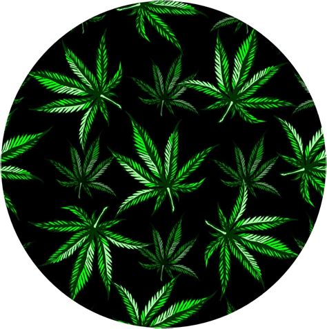 Weed Leaf Edible Cake Topper 8 Round Grocery And Gourmet Food