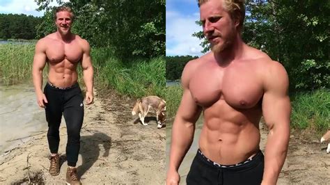 Big Tall Bodybuilder Muscle Hunk Edgar Snepsts Brings You Peaceful