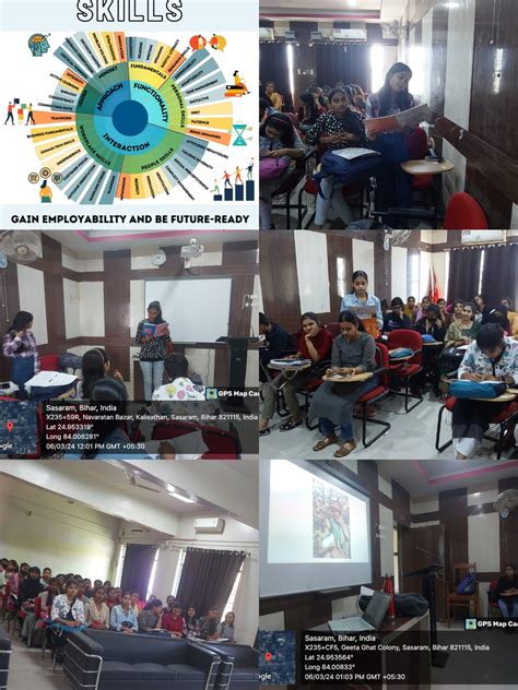 6 Day Skill Development Training Program Rohtas Mahila College