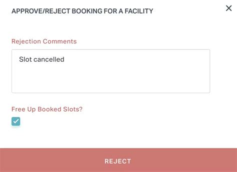 Processing Booking Requests Facilio Documentation
