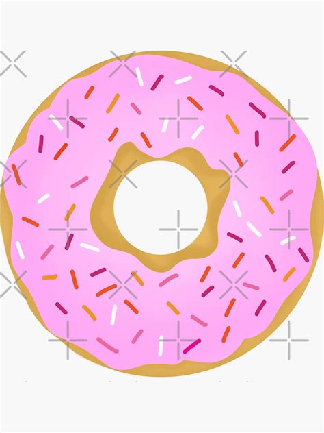 Lesbian Pride Sprinkle Donut Sticker For Sale By Scoutisnothere