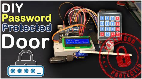 How To Make Password Protected Door Lock Using Arduino UNO DIY Project By WTC Zone