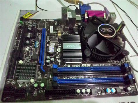 q-blatcomputer: Motherboard + Processor Intel Dual Core E5400