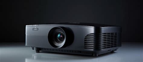 Premium Ai Image Photo Of A Black Projector On A Table With Copy