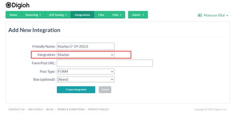 Klaviyo Oauth Integration Digioh Help Docs