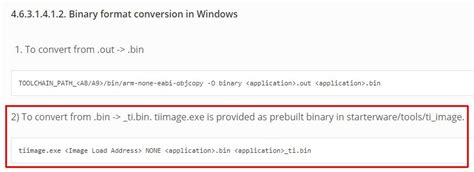 PROCESSOR SDK AM X CCS To Generate Ti Bin File Code Composer Studio Forum Code Composer