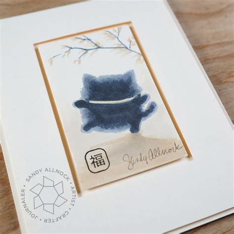 Creating Teeny Tiny No Line Works Of Art Sandy Allnock