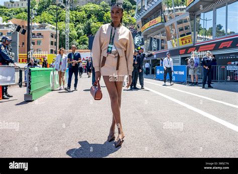 Circuit De Monaco Monaco May 25 Simone Ashley Famous Movie Star
