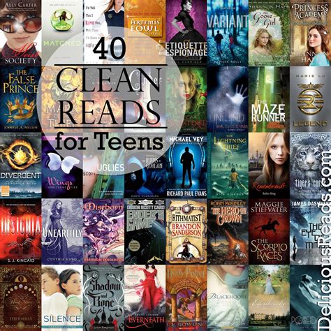 Delicious Reads 40 Clean Reads For Teens