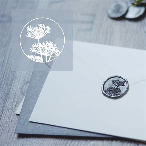 Zīmogs Pļavas Zieds Lottes Papery