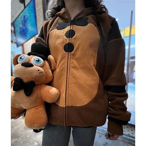Five Nights At Freddys Unisex Jacket Freddy Fazbears Hoodie