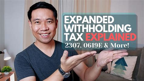 Expanded Withholding Tax Explained Youtube