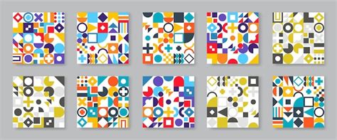 Premium Vector Abstract Geometric Colorful Vector Background