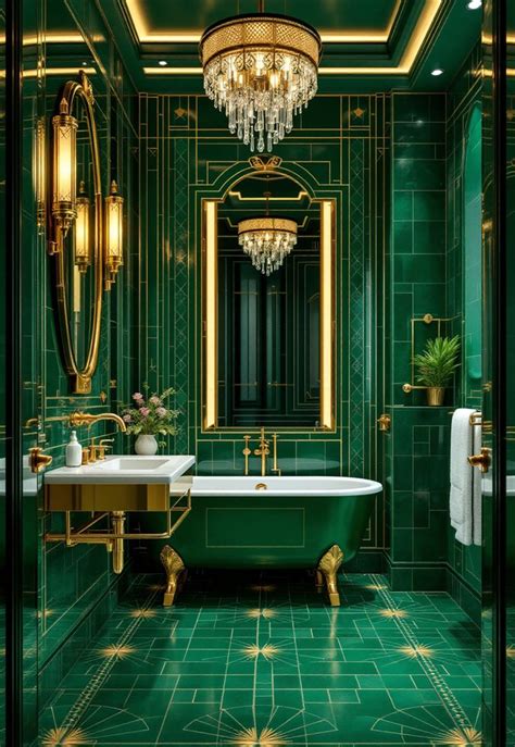 29 Calming Green Bathroom Decor For A Relaxing Space Green Bathroom