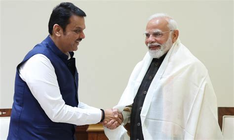 In Photos Maharashtra Cm Devendra Fadnavis Meets Pm Modi In Delhi