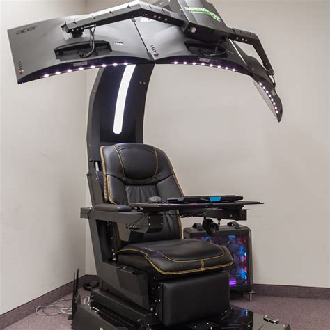 R1 Computer Workstation Gaming Cockpit Most Classical Design For 3 32