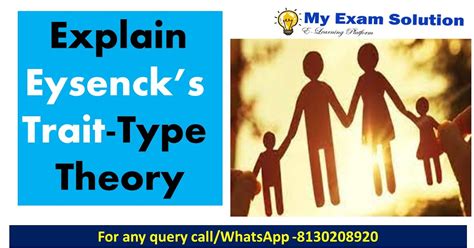 Explain Eysencks Trait Type Theory My Exam Solution