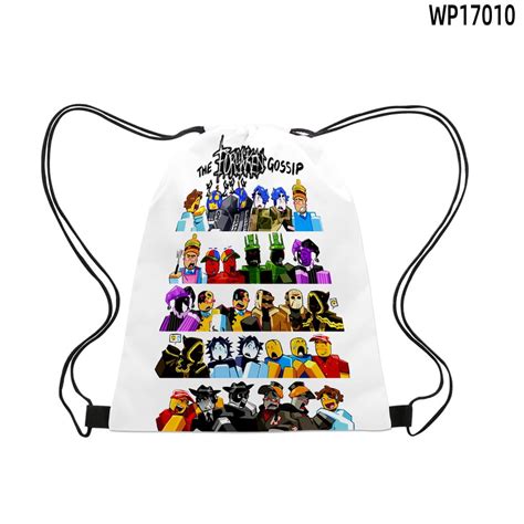 Roblox Forsaken Gubby Bag Portable Drawstring Bag