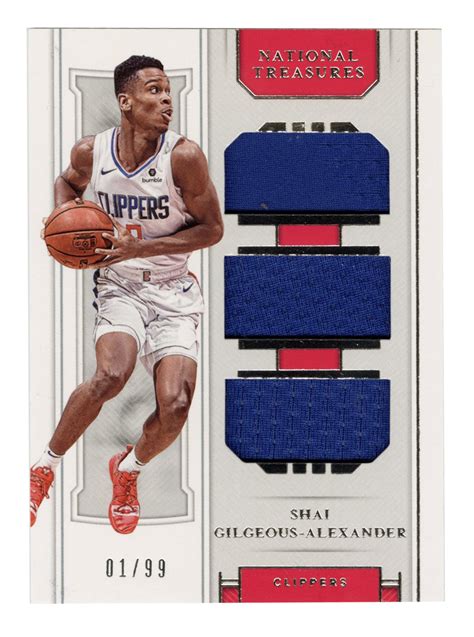 Lot Detail Shai Gilgeous Alexander 20182019 Rookie Panini National