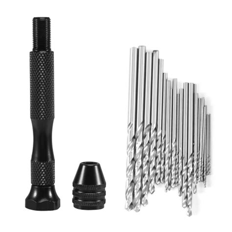 Juego De 31 Brocas De Precisión Para Taladro Manual Con Tornillo De