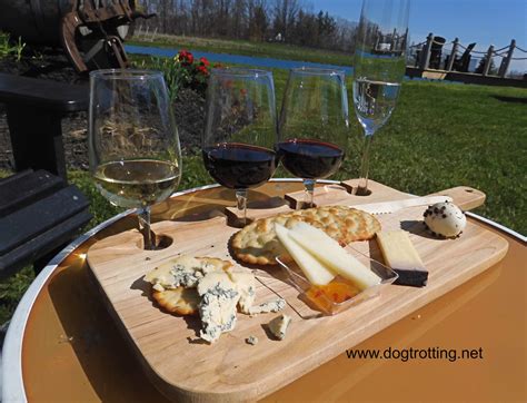 Dog Friendly Winery Ridge Road Winery Ontario Canada Dog Trotting