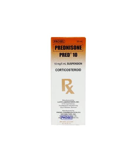Pred 10 Susp 30 Ml 1 Rose Pharmacy Medicine Delivery