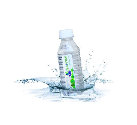 Mineral Water Bottle 200ml 500ml 1 Litre Aqua Greeen