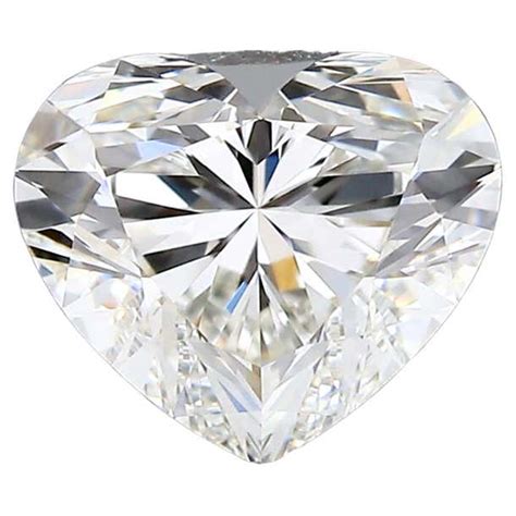 Captivating 1 Carat Heart Cut Brilliant Diamond For Sale At 1stdibs