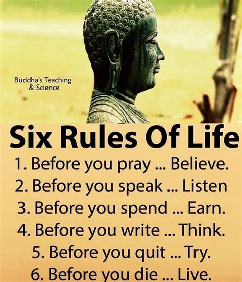 Buddhism Rules Learn About Buddhas Life Buddha Quote On Life