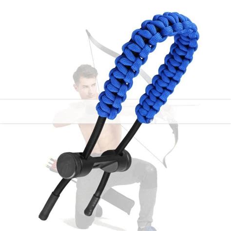 Dilwe Élingue De Poignet Darc 1pc Tir à Larc Réglable Composé Arc