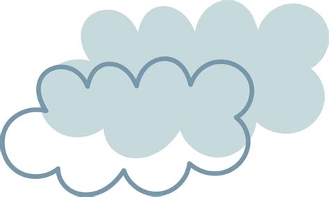Premium Vector Sky Clouds Icon