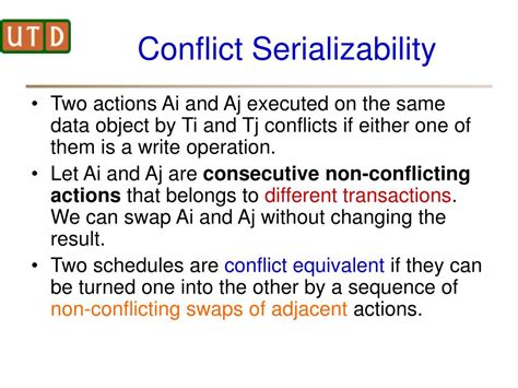 Ppt Conflict Serializability Example Powerpoint Presentation Free Download Id1829953