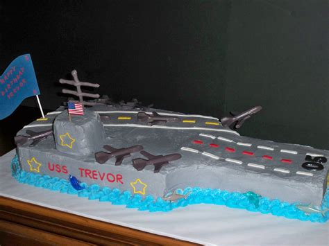 Aircraft Carrier Cake — Birthday Cakes Kuchen Torten Hochzeit