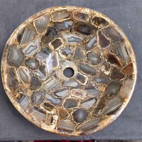 Brown Agate Sink Agate Wash Basin Sink For Ts Indian Handmade