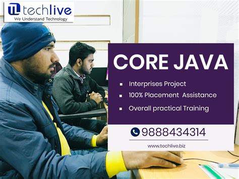 Techlive Solutions Core Java Training In Mohalitechlive Solutions