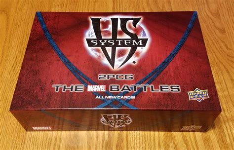 Three Vs System 2pcg Boxes Marvel Battles Defenders A Force Tcg