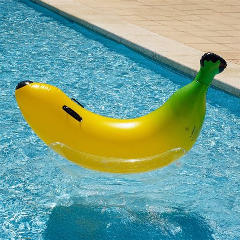 Zone Tech Inflatable Banana Float Huge Banana Pool Float For Adults