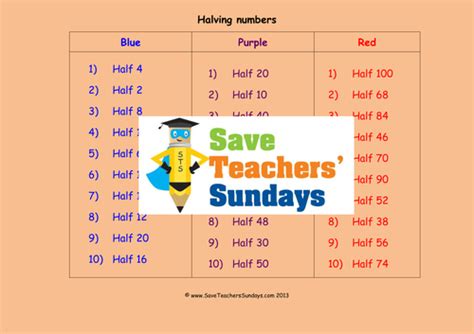 Halving Ks1 Worksheets Lesson Plans And Plenary Teaching Resources