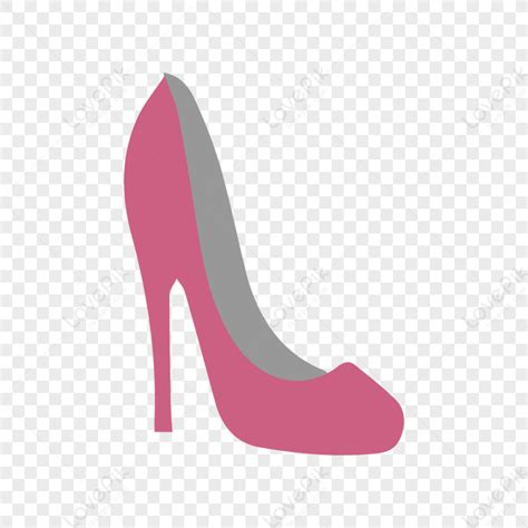 Gray Pink High Heels Cartoon Cute Clip Arthand Drawgrey Png Picture And Clipart Image For Free