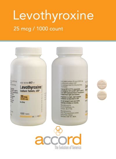 Levothyroxine Tablets Accord Healthcare