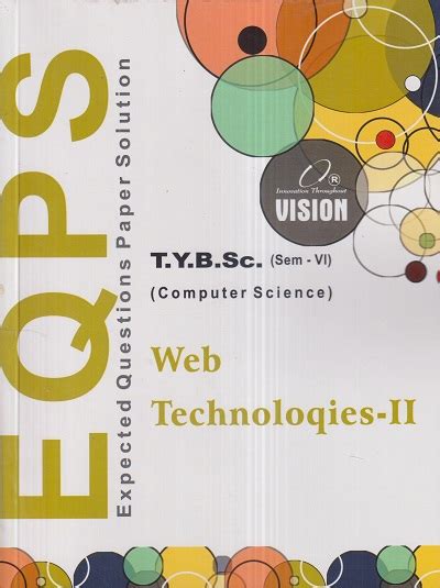 web technologies ii t y b sc computer science sem 6 eqps mr