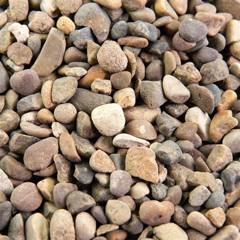 25 Cu Ft 3 8 In Ironwood Bulk Landscape Rock And Pebble For