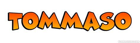 Tommaso ロゴ フレーミングテキストからの無料の名前デザインツール