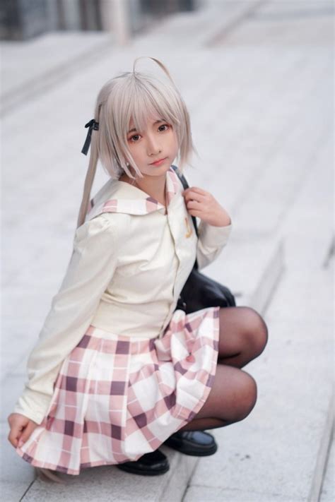 校服穹妹 沫倪酱