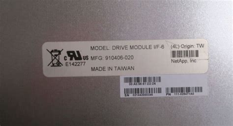 Netapp E X270800a R6 If 6 Storage Controller Module 4 Port 16gb Fc Module