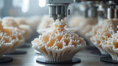 Precise 3d Printed Coral Model Additive Manufacturing Process