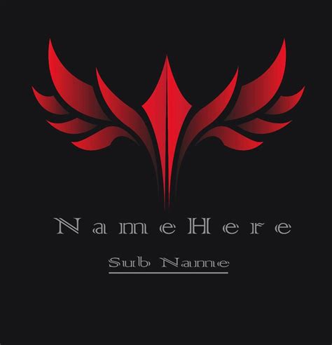 Gradient Color Mixed Logo Design Red And Black Color Mixed Flickr