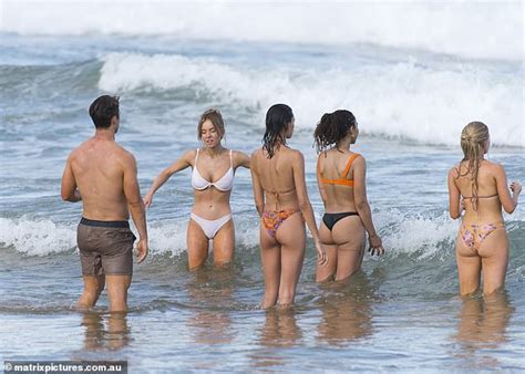 Euphorias Sydney Sweeney Suffers A Nip Slip As She Goes Swimming In A